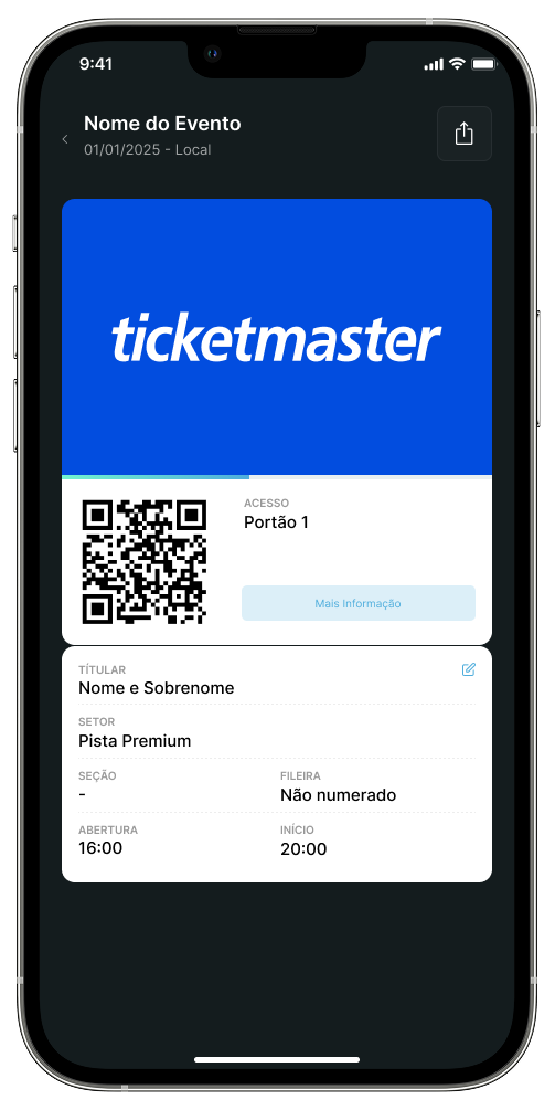Como Cadastrar a Biometria Facial? – Ticketmaster Help
